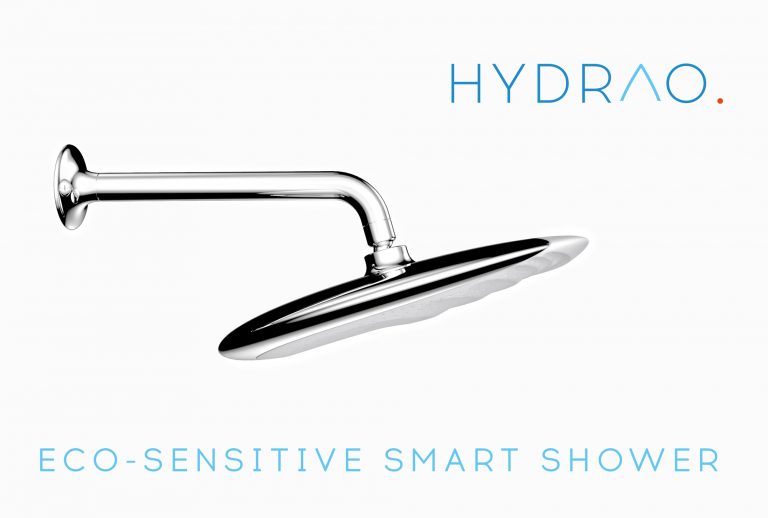 Hydrao, the connected smart shower